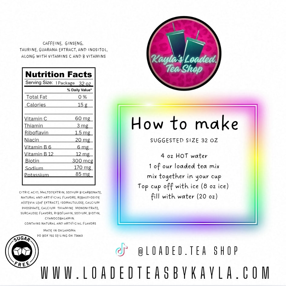 Loaded.Tea Shop By Kayla